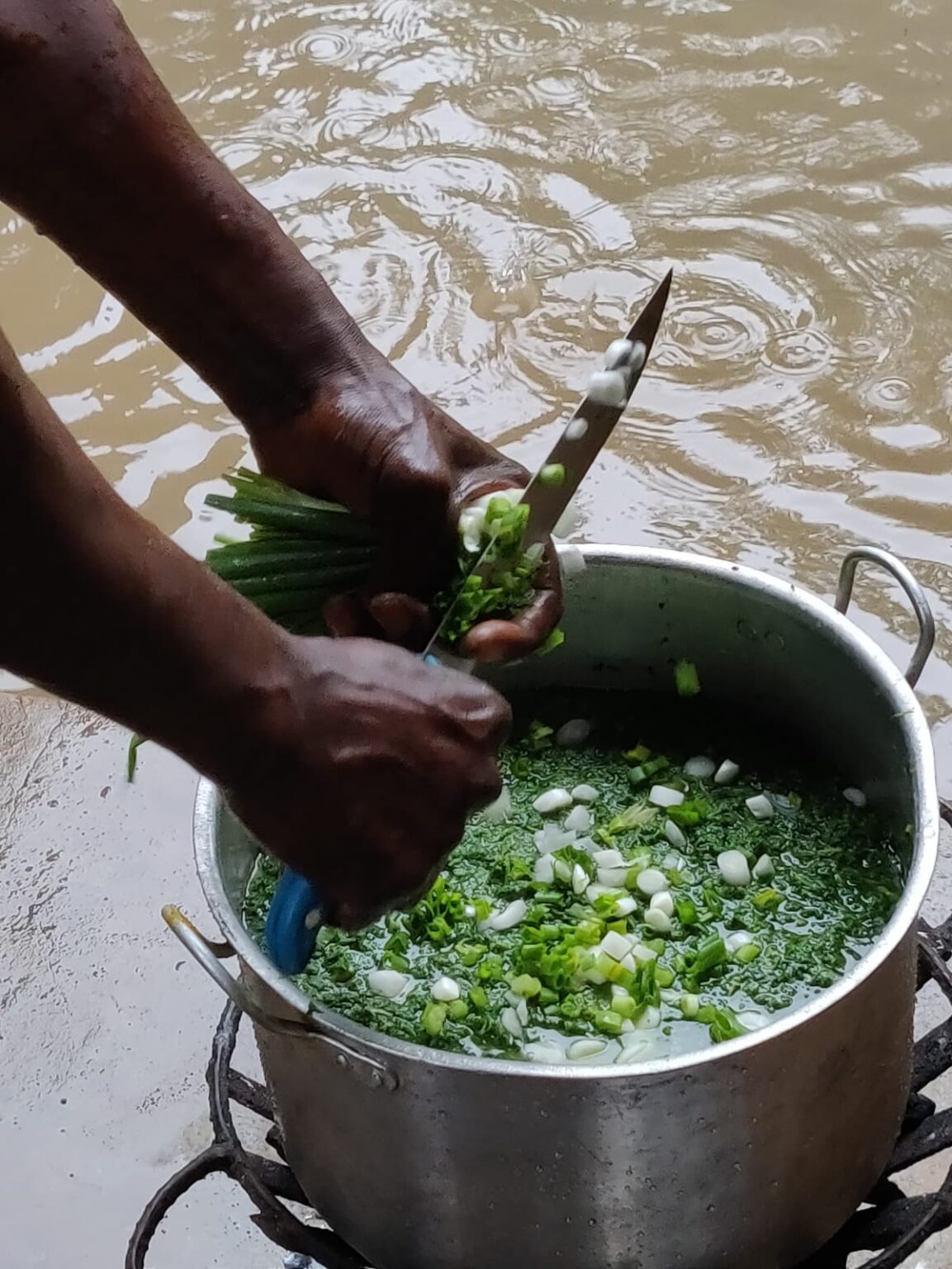 Making Pondu in Congo - American Foundation for Children with Aids