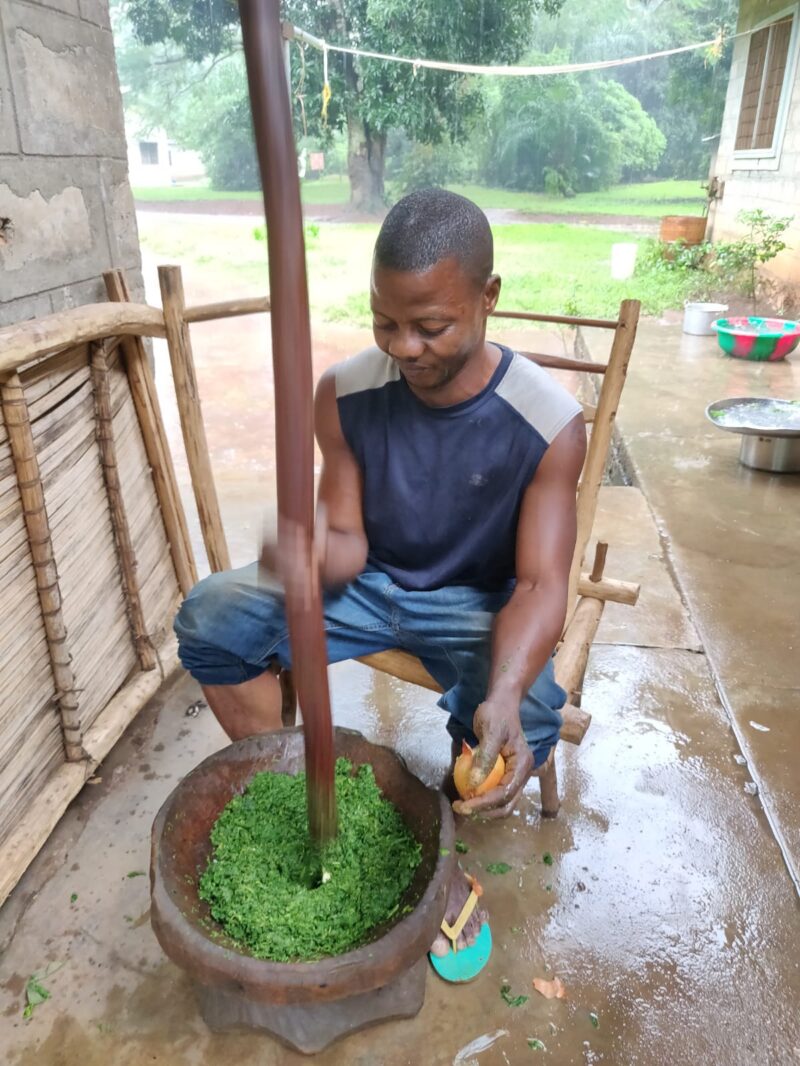Making Pondu in Congo - American Foundation for Children with Aids