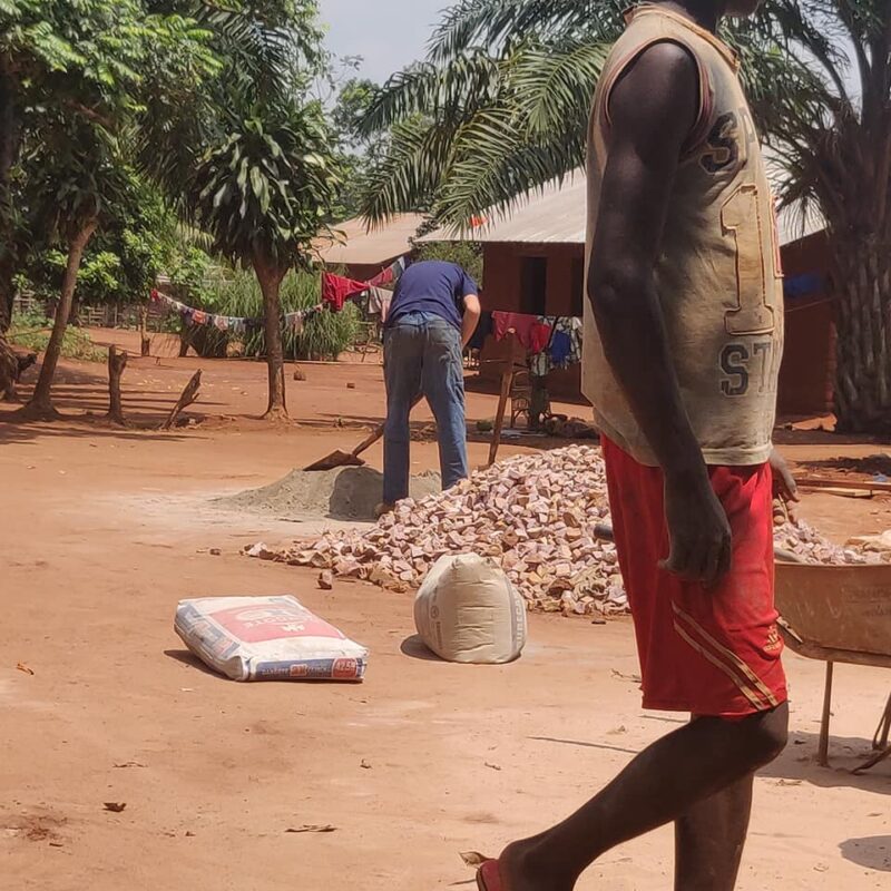 Building a home in Congo - American Foundation for Children with Aids