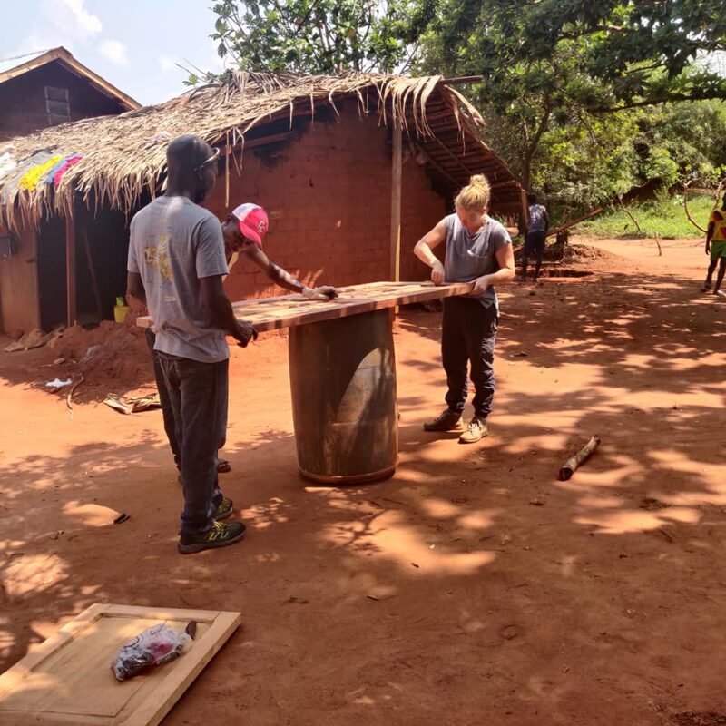 Building a home in Congo - American Foundation for Children with Aids